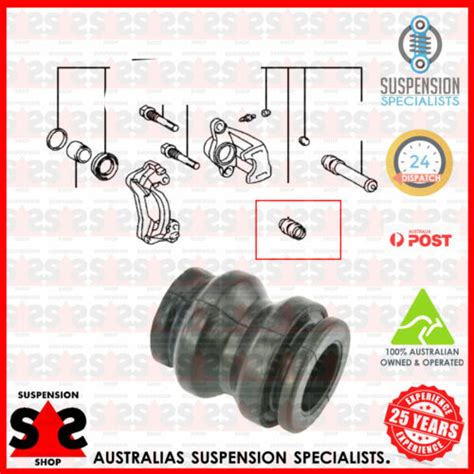 Front Axle Both Sides Bellow Brake Caliper Guide Suit TOYOTA Land