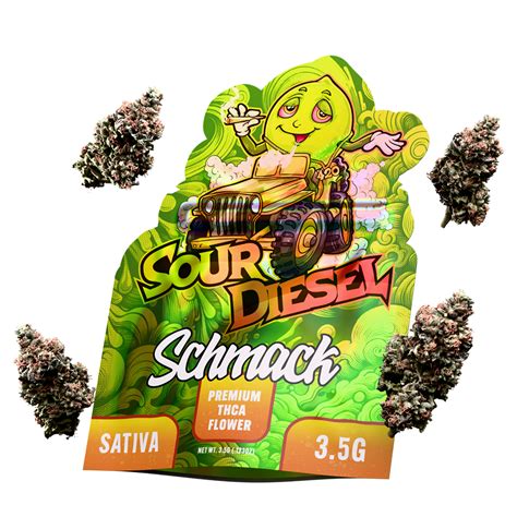 35g Thca Flower Sour Diesel Schmack