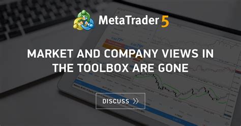 Market And Company Views In The Toolbox Are Gone Trading Tools