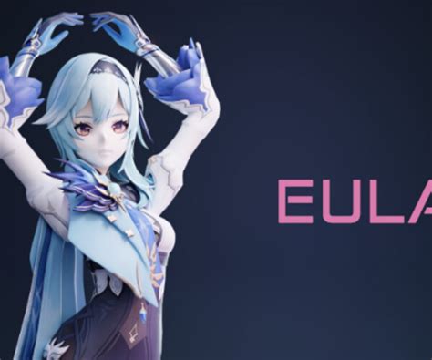 Artstation Genshin Impact Eula Rigged Resources