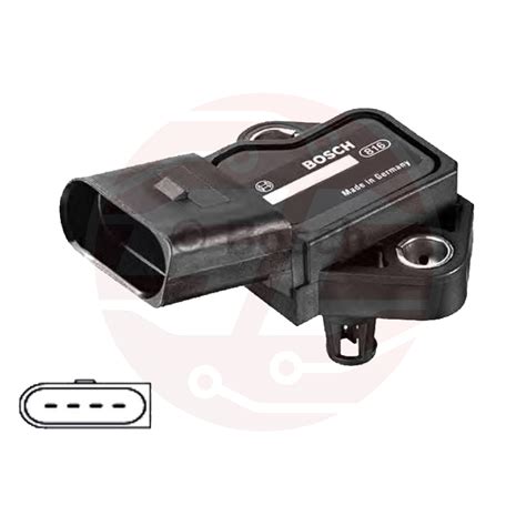 Sensor Map Bosch 4 Bar Sc Centralinas