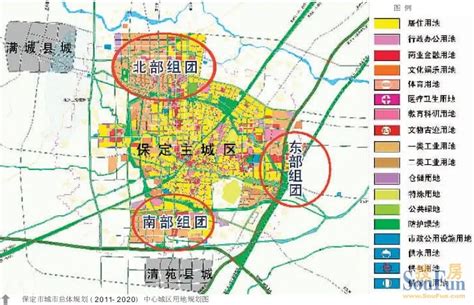 保定市市区详细地图保定市市内地图全图河北保定市地图第2页大山谷图库