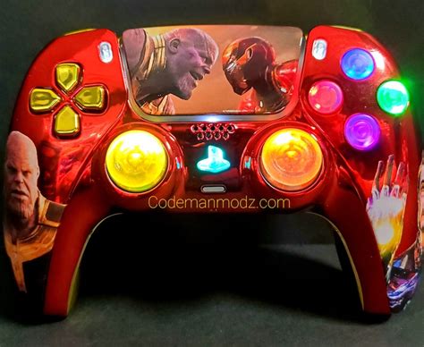 Ps5 Ironman And Thanos Infinity Gauntlet Controller Etsy