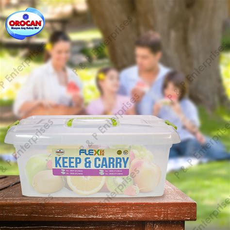 Orocan Keep And Carry Storage Box 7 Liter Capacity 2033 Lazada Ph
