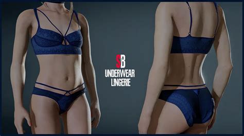 Resident Evil 2 Remake Sb Underwear Lingerie Mod Out Of Ink Ribbons