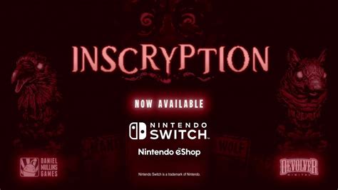 Inscryption Switch Launch Trailer Youtube