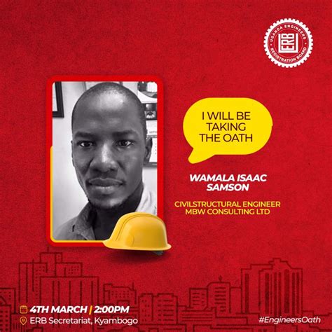 Engineers Registration Board Uganda Erb On Linkedin Wed2023