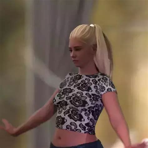 Sarah 3d Model Rigged Cgtrader