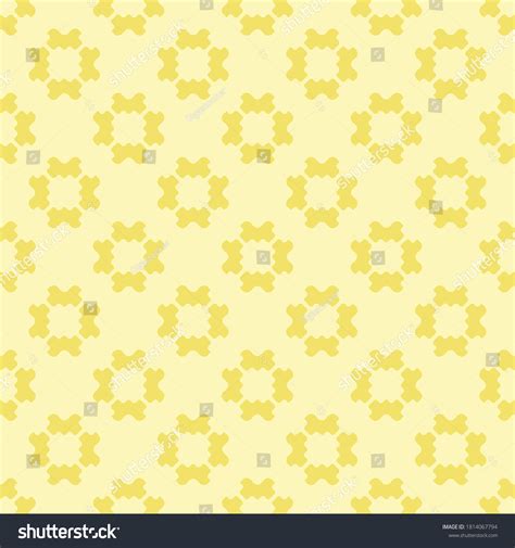 Vector Geometric Floral Pattern Abstract Minimal Stock Vector Royalty Free 1814067794