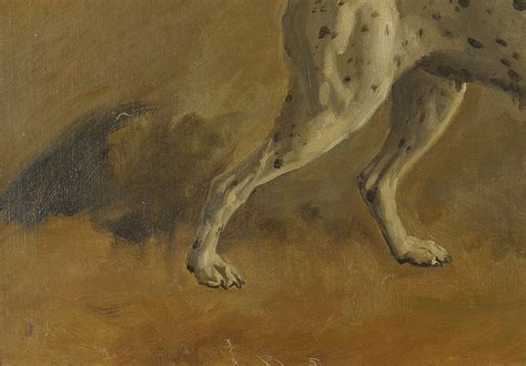 Lot 198 Jm Tracy Oil On Canvas Of A Pointer Case Auctions