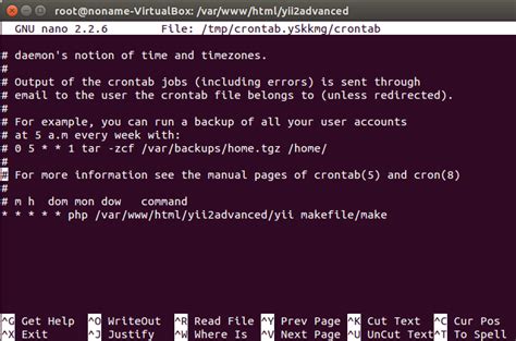Menggunakan Cronjob Di Yii2