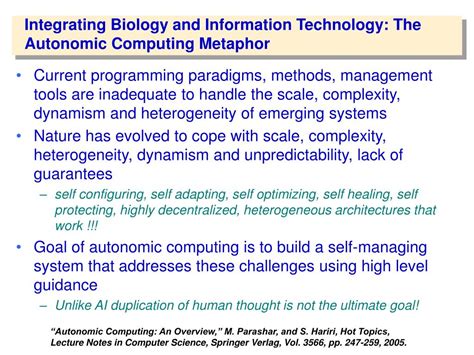 Ppt Autonomic Grid Computing Introduction Motivations Overview Powerpoint Presentation