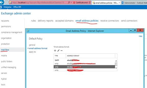 Solved How Can I Change The Primary SMTP Address Without Keeping The Previous Address As A