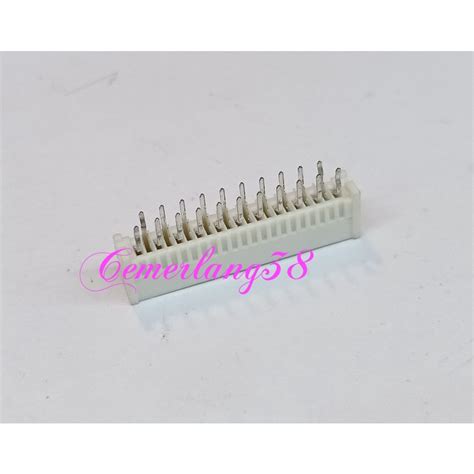 Jual Soketkonektor Kabel Flexible 21 Pin Ffc Fpc 125mm Ksr Shopee Indonesia