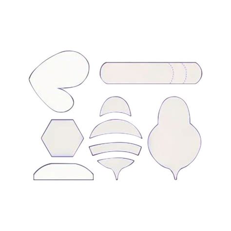 Lolmot Cute Bee Template Set Cute Bee Template Cutting Ruler Diy