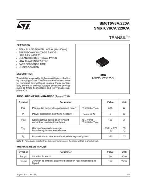Data Sheet Pdf Diode Electrical Engineering