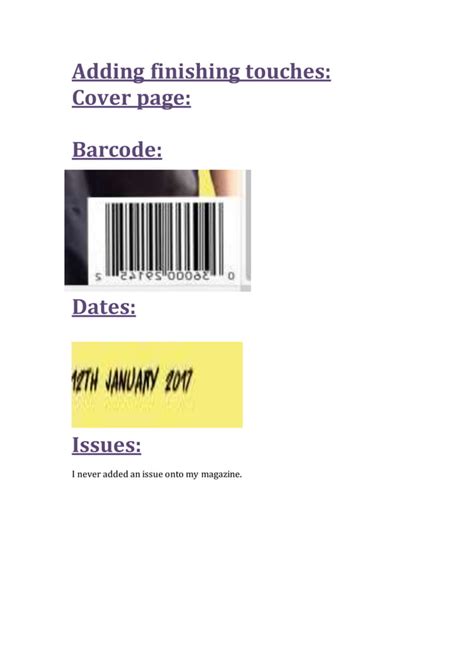 Adding Finishing Touches Pdf
