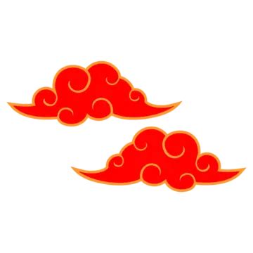 Chinese Clouds Set Vector For Happy Lunar New Year Chinese New Year
