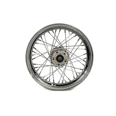 V Twin Mfg 16 Rear Spoke Wheel Assembly For Harley 2000 2007 Revzilla