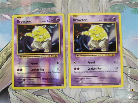 Pokémon Double EVOLUTIONS DROWZEE revers klasik Aukro