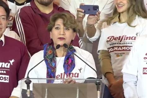 Delfina Gómez Dice Que Amlo No La Ha Felicitado Espero Me Eche Una