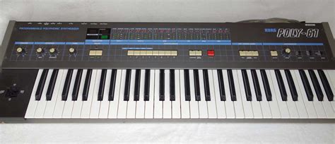 Vintage Korg Poly 61 Analog Synthesizer