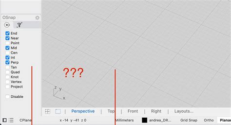 [8 5 new gui error horror] coordinates spacing rhino for mac mcneel