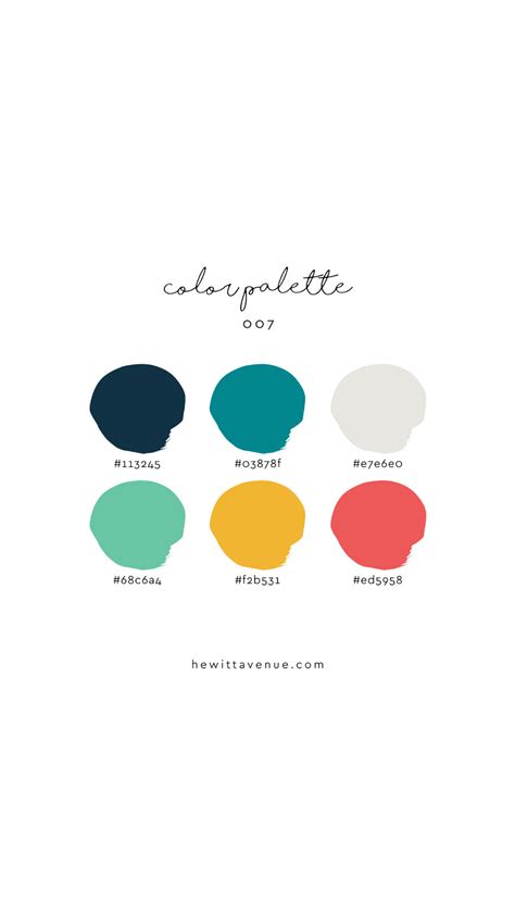 Branding Color Palette Inspiration Color Colorinspiration