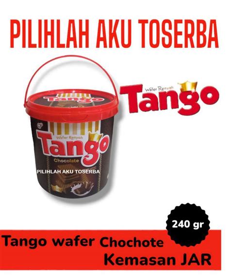 Promo Tango Wafer CHOCOLATE Kemasan JAR EMBER HARGA DUS ISI Diskon Di Seller