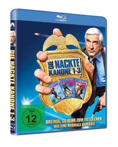 The Naked Gun Trilogy Blu Ray Cover R Custom