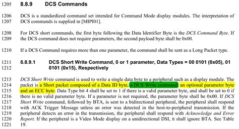 Mipi协议的dcs指令格式[通俗易懂] 腾讯云开发者社区 腾讯云