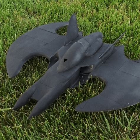 Rc Batwing Actually Flies Hackaday