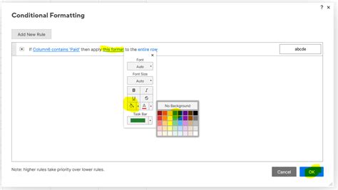Drop Downs Can A Response Trigger The Cell To Change Color Smartsheet Community