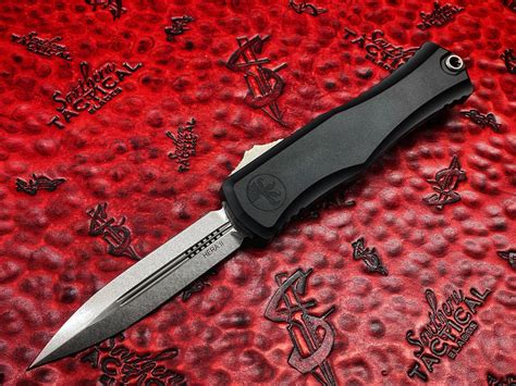 Microtech Hera Ii Double Edge Stonewash Standard Southernblades