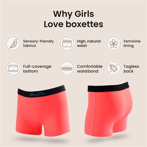 Girls Boxer Briefs Girls Comfortable Underwear Boxettes Boxettes