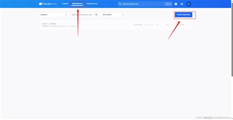 Linux：docker在线仓库（docker Hub Andand 阿里云）基础操作dockerhub Csdn博客