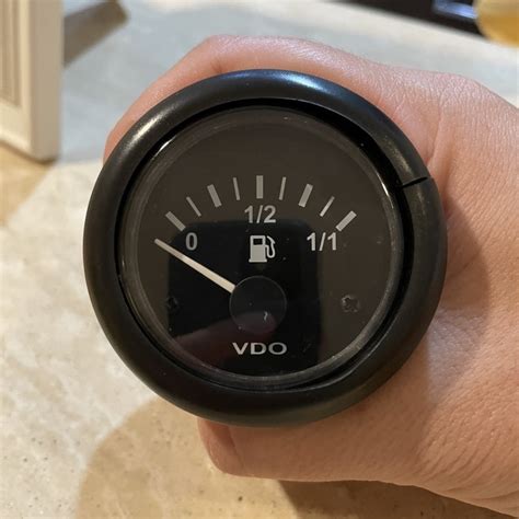 Jual Meter Vdo Bbm 24 V Vdo Fuel Meter 24 Volt Meter Genset Bahan Bakar Bensin Solar