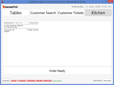 displaying notification messages on terminals v4 tutorial sambaclub