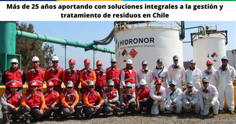 Hidronor Aporta A La Gestion Y Tratamiento De Residuos En Chile