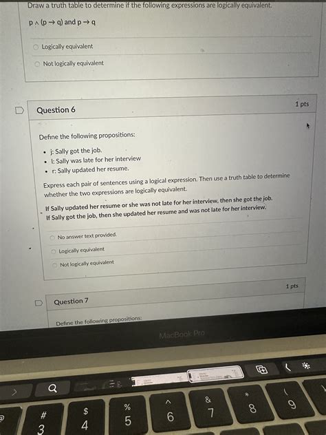 Solved Use The Laws Of Propositional Logic To Prove That The Chegg