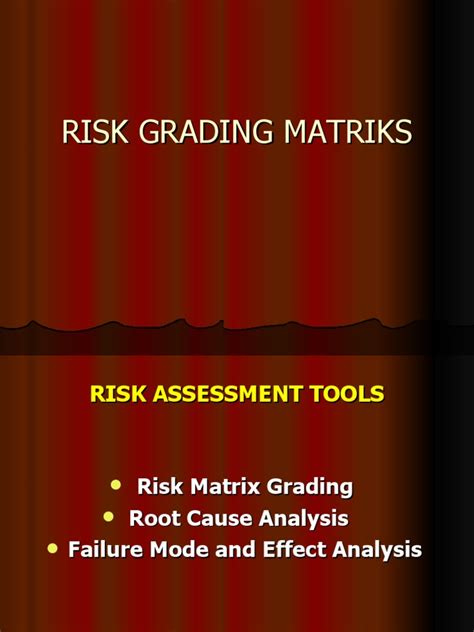 Risk Grading Matrix Pdf