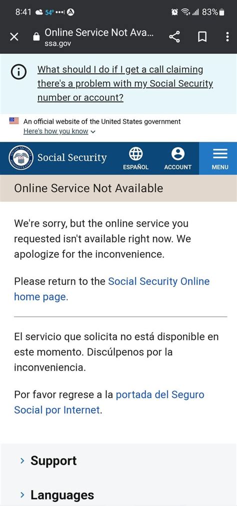 Anyone Else Having Problems Logging Into My Ssa Tried Three Browsers