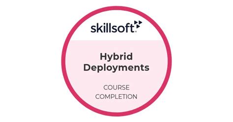 Ahmed Hashim On Linkedin Hybrid Deployments • Ahmed Hashim Alnzer Abdalrahem • Skillsoft® Digital