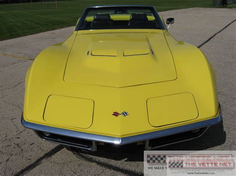 1969 Corvette Convertible Daytona Yellow