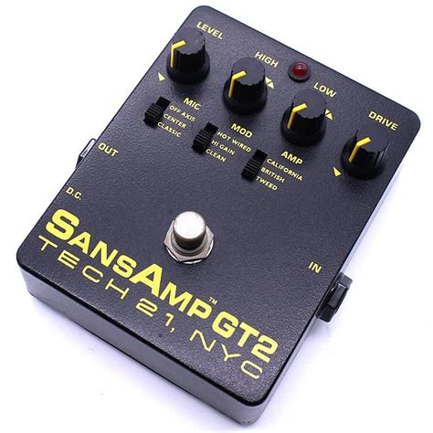 Tech21 Gt2 Used Reverb