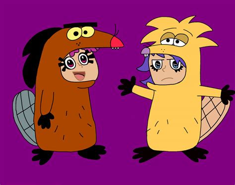 Hi Hi Angry Beavers By Zw333 On Deviantart