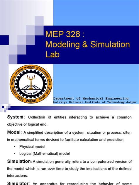 Modeling And Simulation Lab 1 Download Free Pdf Monte Carlo Method