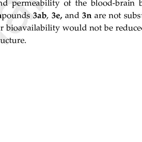 Distribution Graphs Of Synthesized Compounds Molecular Properties