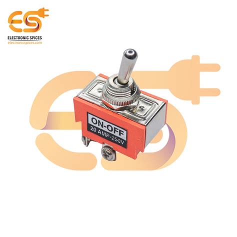Buy 20a 250v 4 Pin Mini Toggle Switch Onoff Orange 20pcs