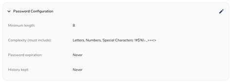 Define Sign In Settings